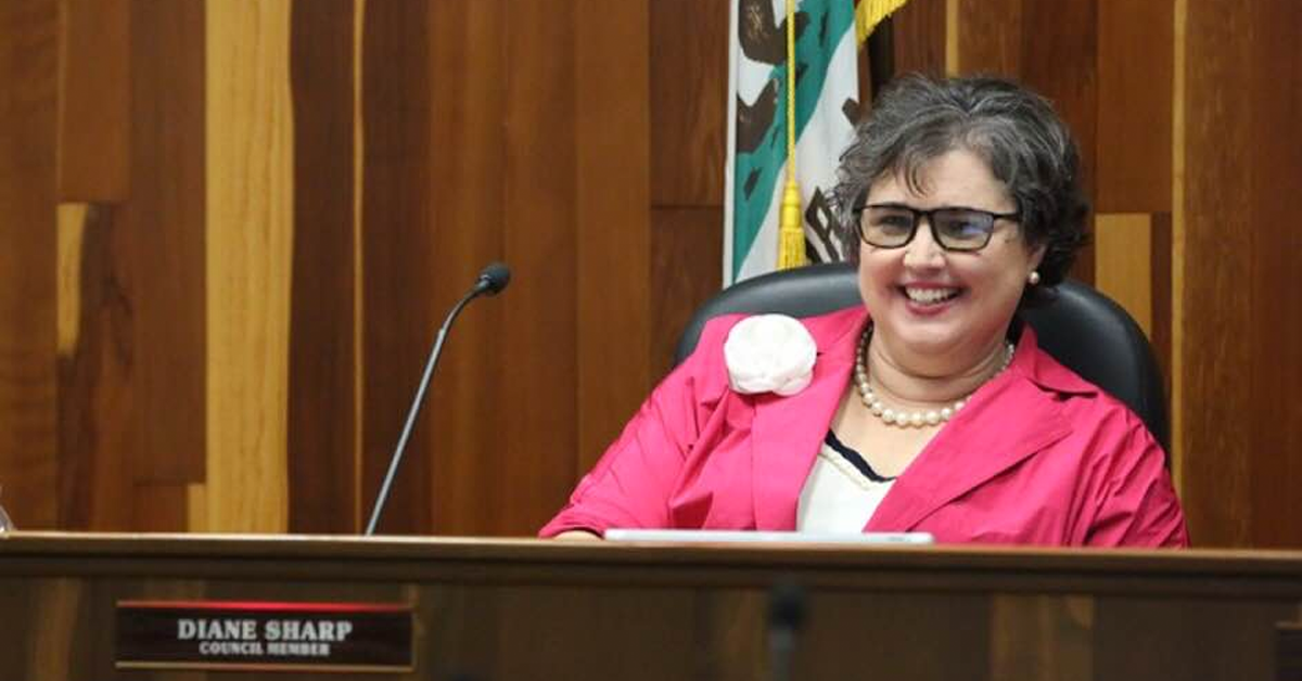 Diane Sharp punches return ticket Hanford City Council – four months early