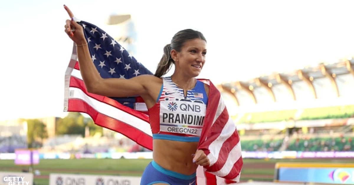 Prandini, U.S. women deliver stunning 4x100 relay upset for world track ...