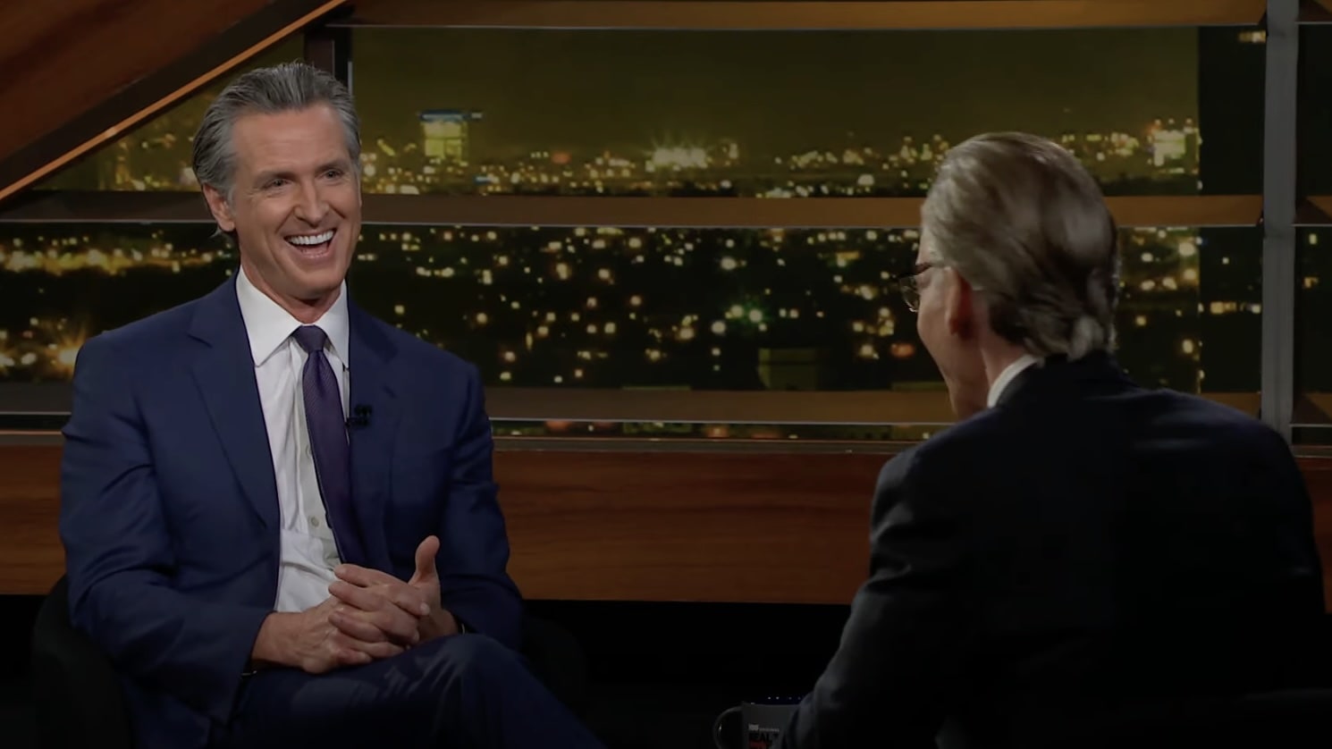 Bill Maher, Gavin Newsom tee off on almond farmers over water use