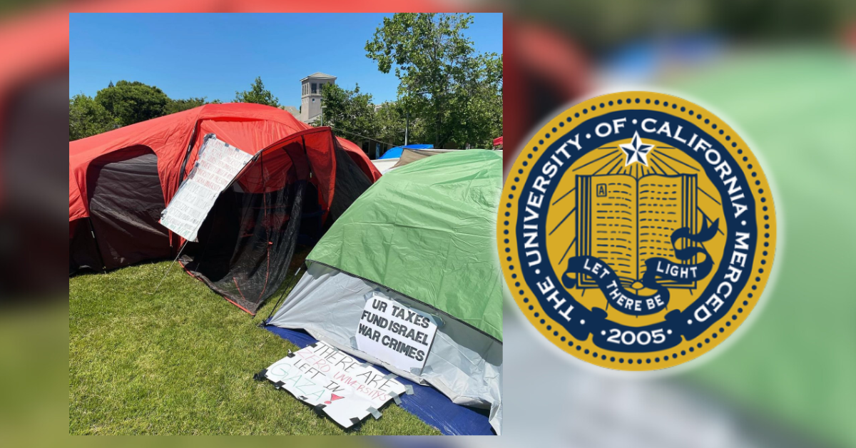 Pro-Palestine protesters crash UC Merced after commencement ceremony