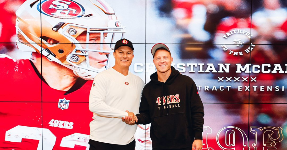 McCaffrey out for two weeks with calf strain