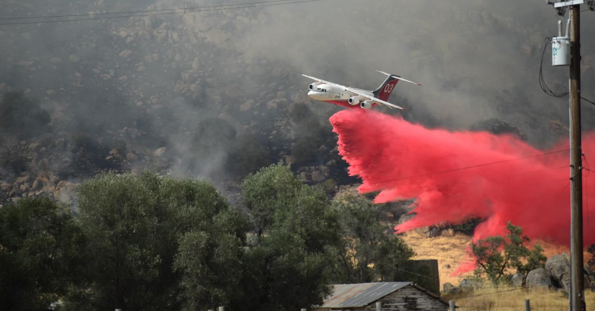 June Lightning Complex Fire strikes east Fresno County